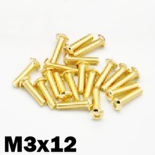 RC OMG M3x12 Button Head Screws (20) - Hobby Station