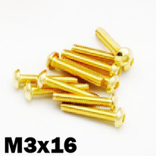 RC OMG M3x16 Button Head Screws (10) - Hobby Station