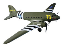 Dynam C-47 Skytrain V2 Green RC Warbird Plane 1500mm Wingspan PNP ...