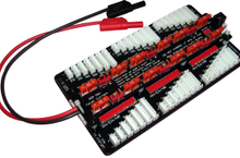 (D) Safe 40A Parallel Charge Board for 6 Packs 2-8S T Plug connector ...