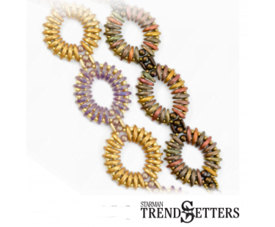 Rippling Ovals by D. Fitzgerald: Starman's Trendsetter Pattern - Bello Modo