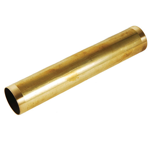 1 1/2" Rough Brass Threaded Both Ends Tailpiece