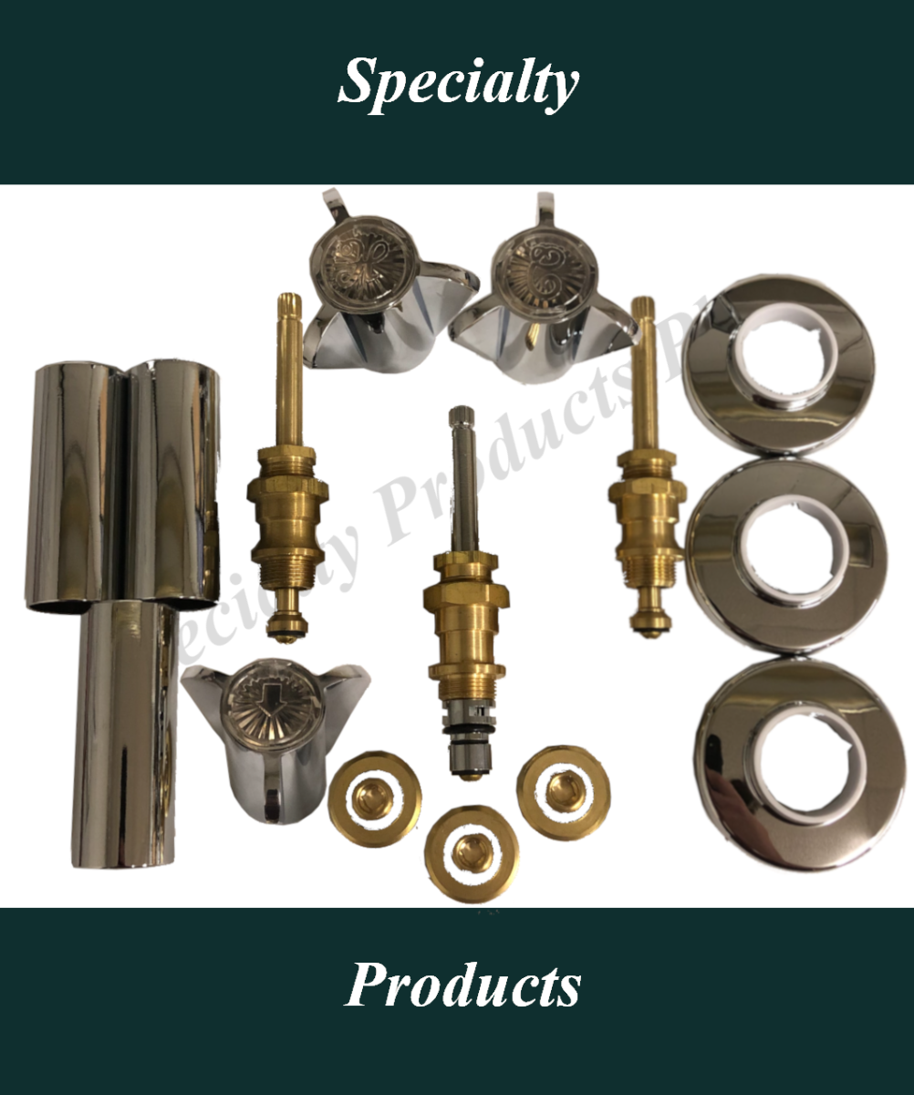 Sayco 3-Valve Rebuild Kit W/ Deep Canopy Handles