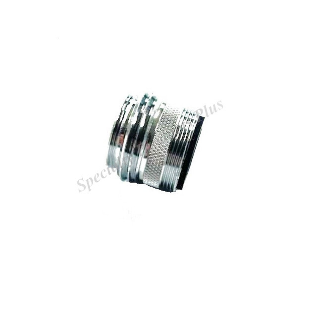 3/4" Male Hose Thread X 3 Way Aerator Thread Adapter