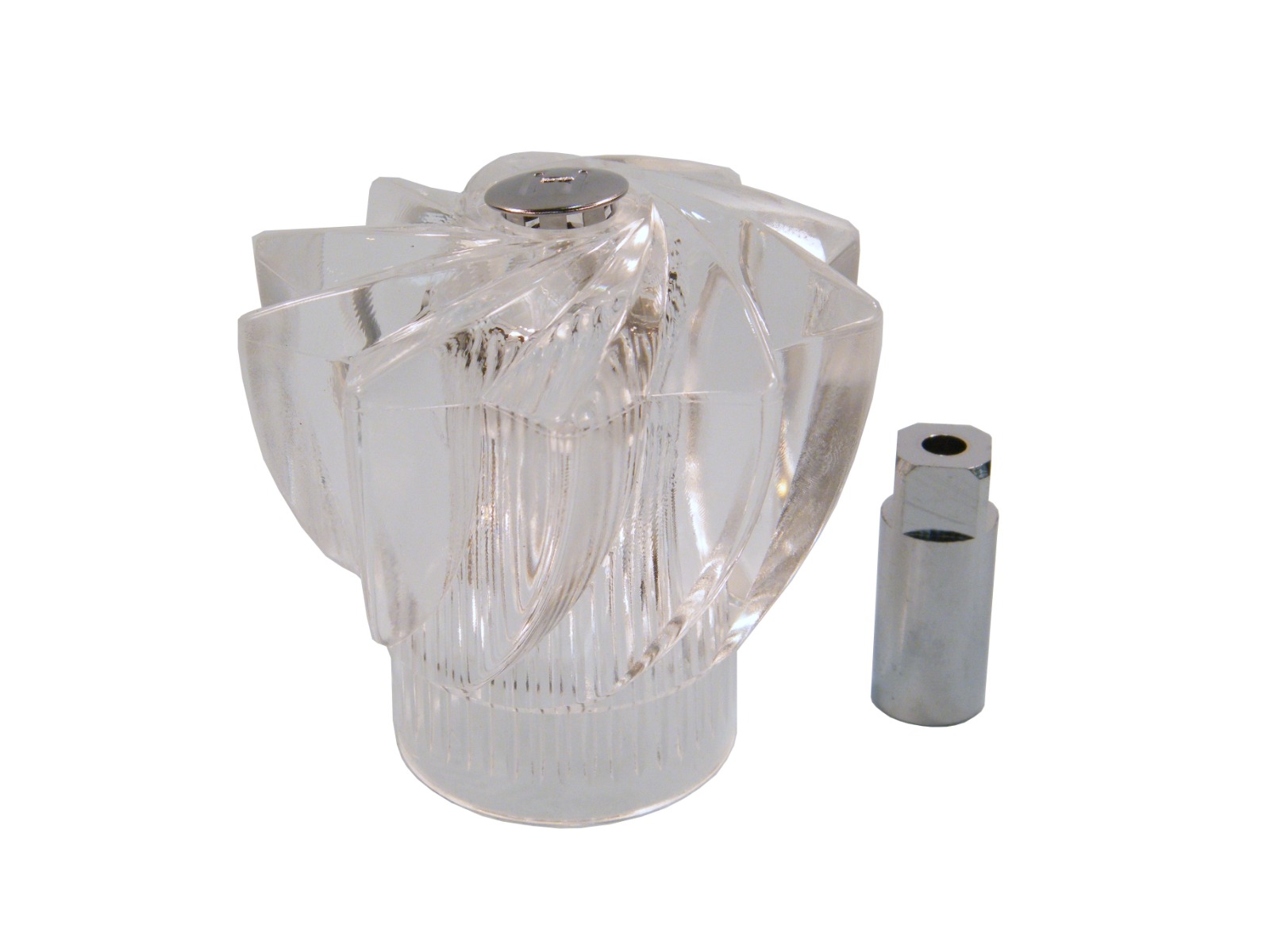 Sayco Clear Small Base Handles Pair