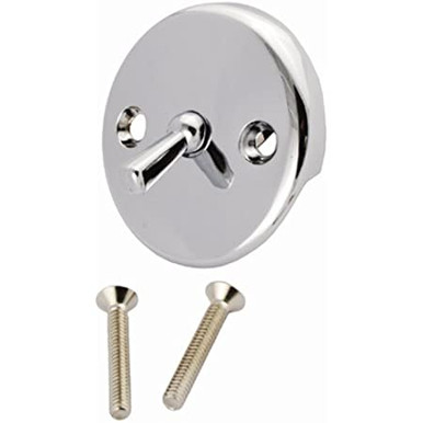 Economy Ciip Type Tub Trip Lever Plate Chrome