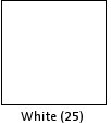 Half & Half Fiesta/Spirit Awning Arm Set, Straight Sides, Polar White