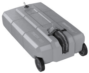 Smart Tote 2 LX 4-Wheel Portable Waste Tank, 18 gal.