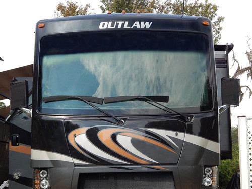 RV Mirror Covers and Wiper Blade Covers Set