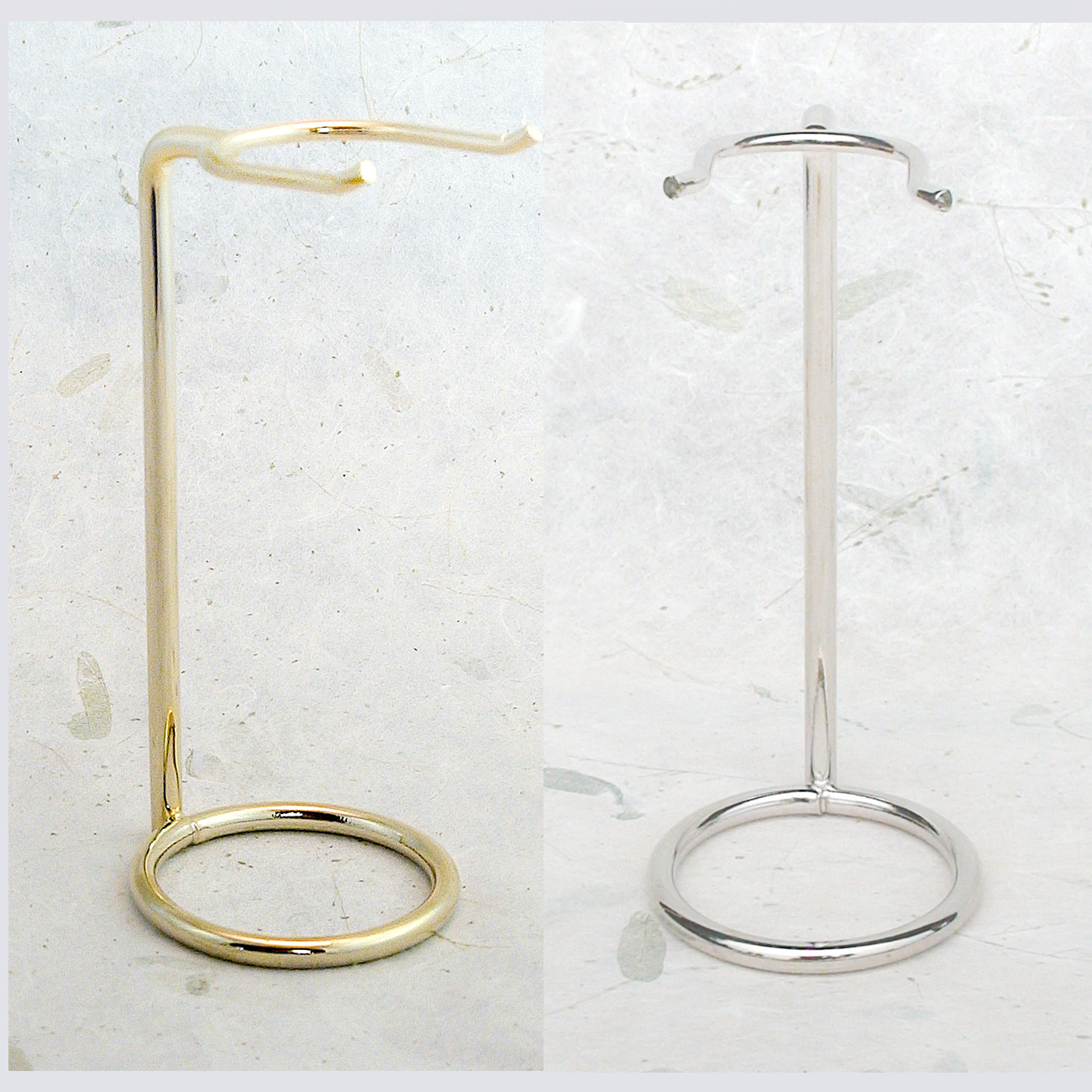 Shaving Brush and Razor Stands and Holders