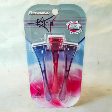 Personna B'kini Disposable Razors in Three Pack