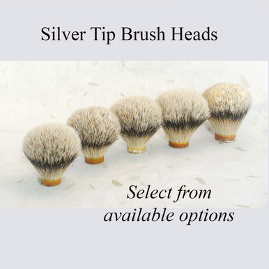 Badger Silver Tip Knots in Several Size Options