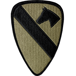 Buy US GI 1st Cavalry Division Patch - Full Color at Army Surplus World