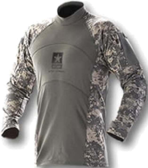 MASSIF US ARMY COMBAT SHIRT (ACS) FLAME RESISTANT ACU- With Logo