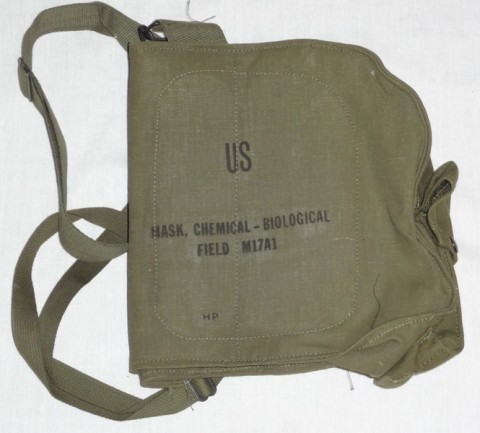 Used US Military M17 Gas Mask Bag