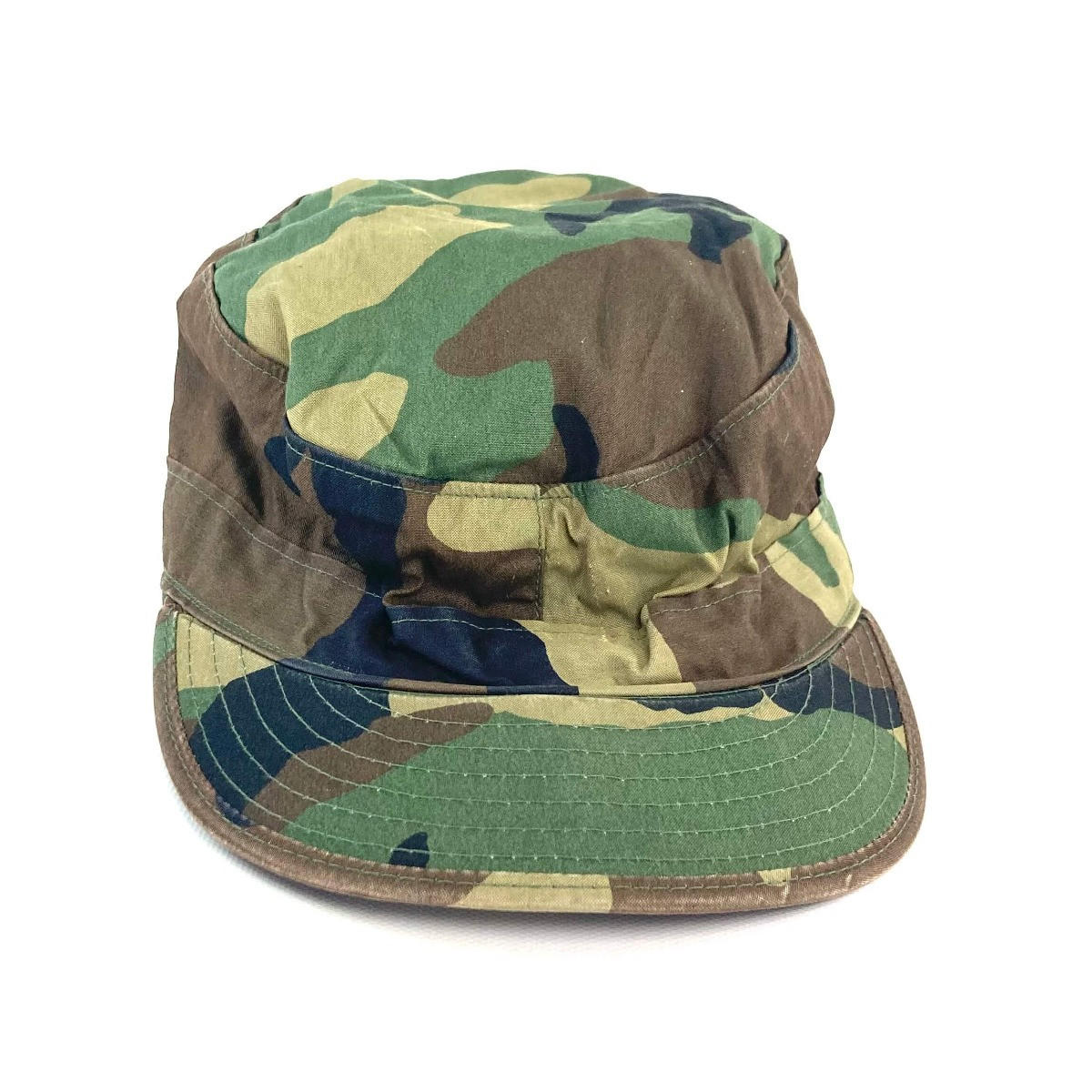 Used USGI Cold Weather Patrol Fatigue Cap With Ear Flaps