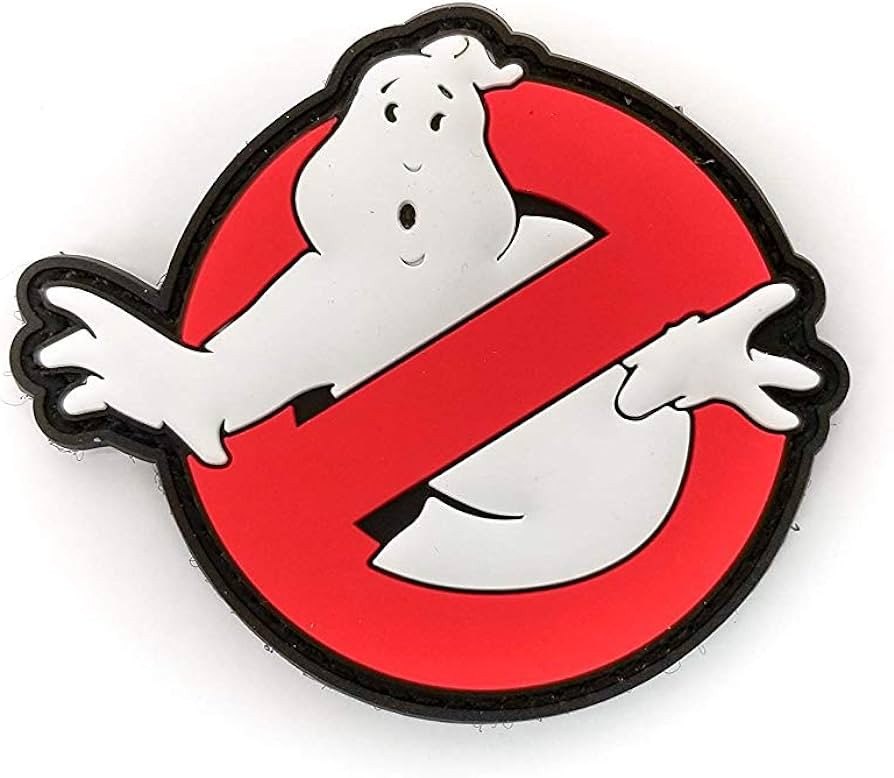 KIDS GHOSTBUSTERS PVC MORALE PATCH