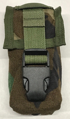U.S. Military M81 Woodland MOLLE Flash Bang Pouch