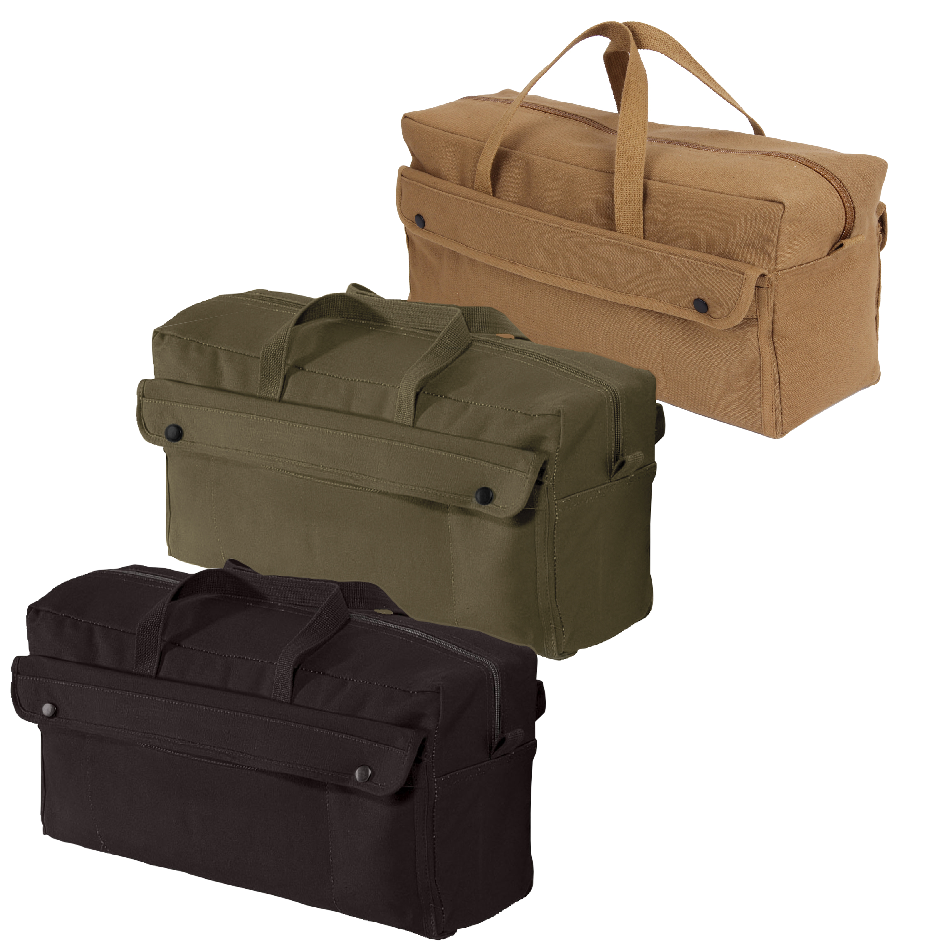 Military Surplus GI Style Canvas Mechanics Tool Bag - Large at Army ...
