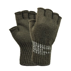 Buy US GI Wool Fingerless Gloves at Army Surplus World