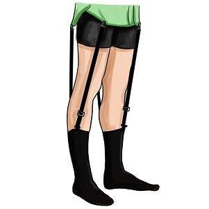 Buy Shirt Garter 2 Pair Original New Black Military Issue Heavy Duty ...