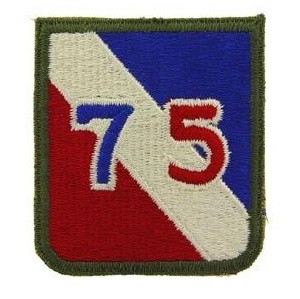 Buy 75th Infantry Division Patch at Army Surplus World