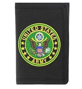 Buy US Army Seal Tri-Fold Wallet at Army Surplus World