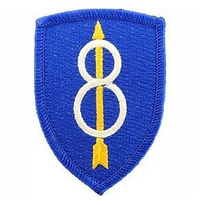 US Army 8th Infantry Division Patch at Army Surplus World