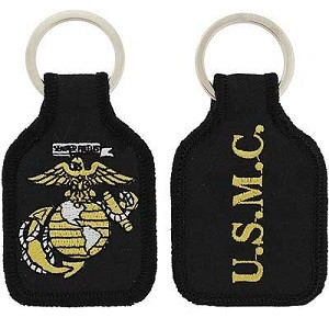 Buy USMC Eagle Globe and Anchor Key Chain at Army Surplus World