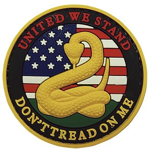 Buy Don't Tread on Me PVC Morale Patch at Army Surplus World