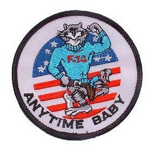 Buy Anytime Baby F14 Tom Cat Patch at Army Surplus World
