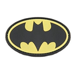Kids Batman PVC Morale Patch - Army Surplus World