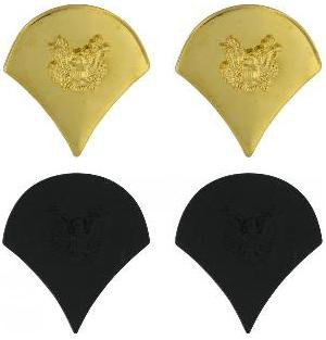 Buy Spec 4 US Army Rank - Gold or Black Metal at Army Surplus World