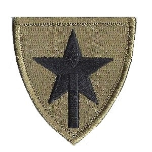 Texas State Guard Scorpion OCP Patch with Fastener