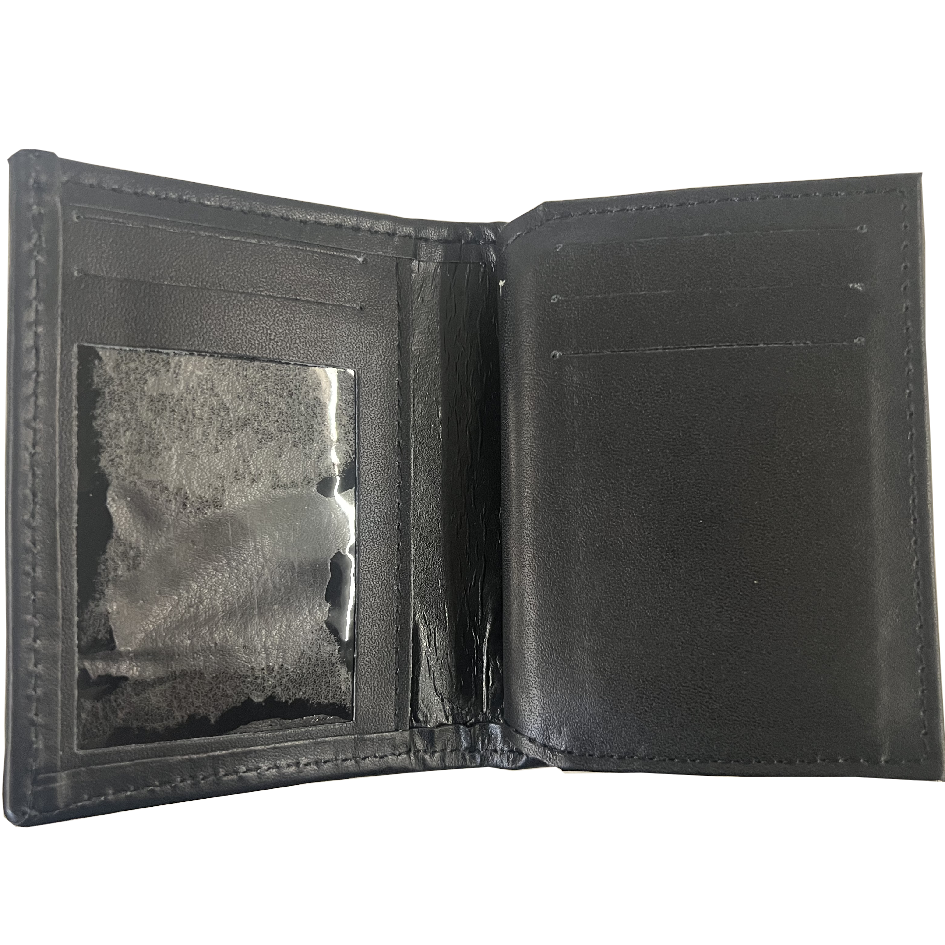 Compact Bi-Fold ID Case With Recessed Badge Cutout - 0004