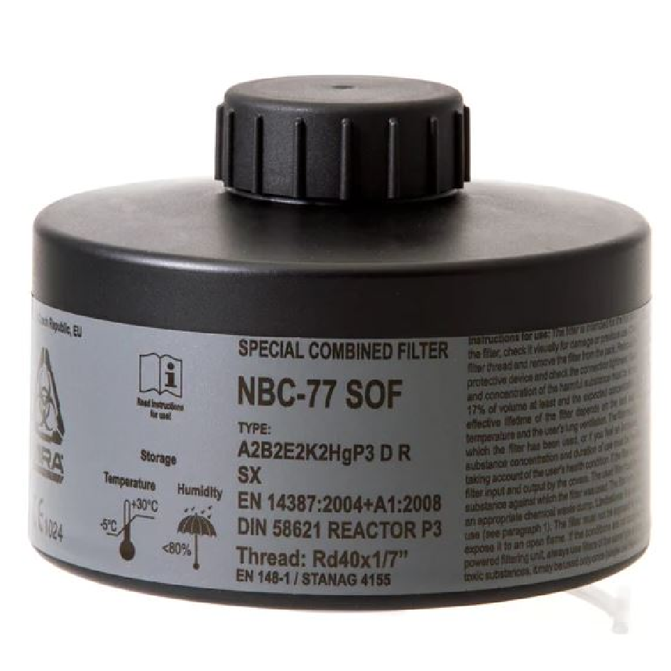 CBRN Gas Mask Filter