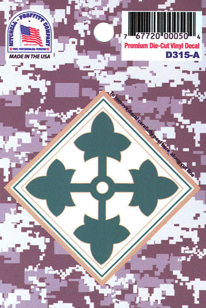 Buy 4th Infantry Divison Patch at Army Surplus World