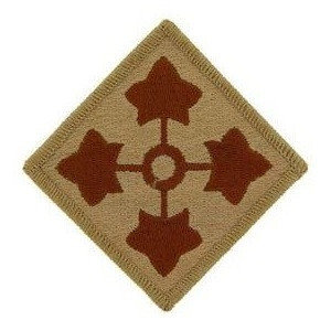 Buy 4th Infantry Divison Patch at Army Surplus World