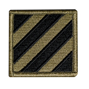 US Army 3rd Infantry Division Patch at Army Surplus World