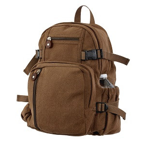 Buy Mini Vintage Canvas Military Style Backpack at Army Surplus World