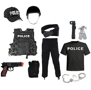 Buy Kids Police Task Force Costume at Army Surplus World