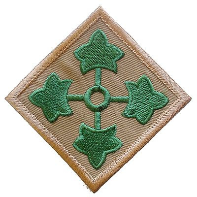 Buy 4th Infantry Divison Patch at Army Surplus World