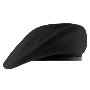 Buy US Military Inspection Ready Wool Black Beret at Army Surplus World