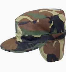 Military Cold Weather Cap w/Flaps - Army Surplus World