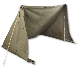 USGI ISSUE SHELTER HALF PUP TENT