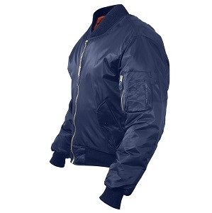 Navy Blue MA-1 Flight Jacket