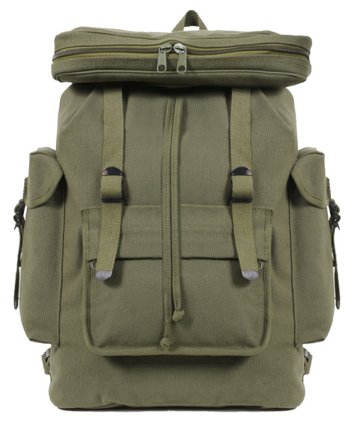 Buy Canvas European Rucksack Heavy Duty Backpack at Army Surplus World