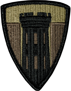 176th Air Defense Artillery Brigade Scorpion Patch with Fastener