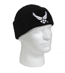 Air Force Watch Cap with Wing Design - Army Surplus World