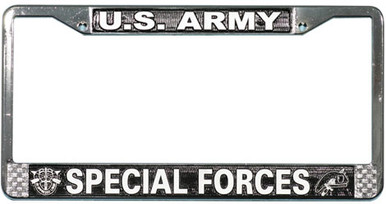 Buy US Army Special Forces License Plate at Army Surplus World